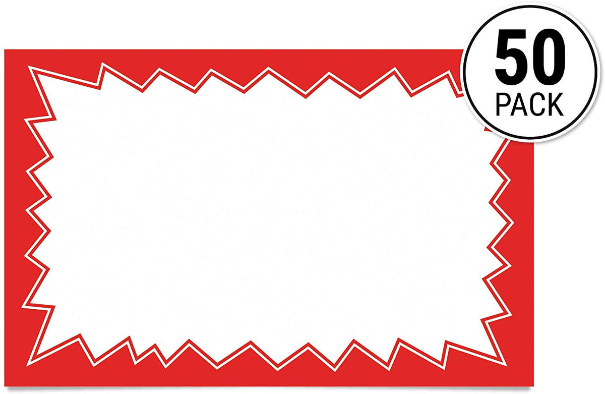 Bulk Price Card Signs - 5,000 Cards | Retail Display Tags – Sutter Signs