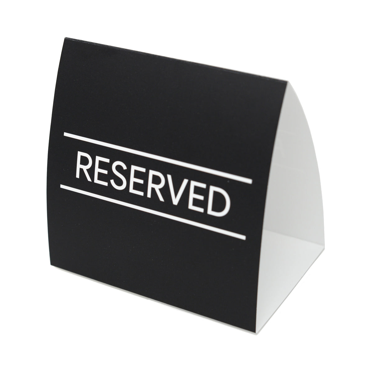 Reserved Signs Table Tents (Pack of 20) – Sutter Signs